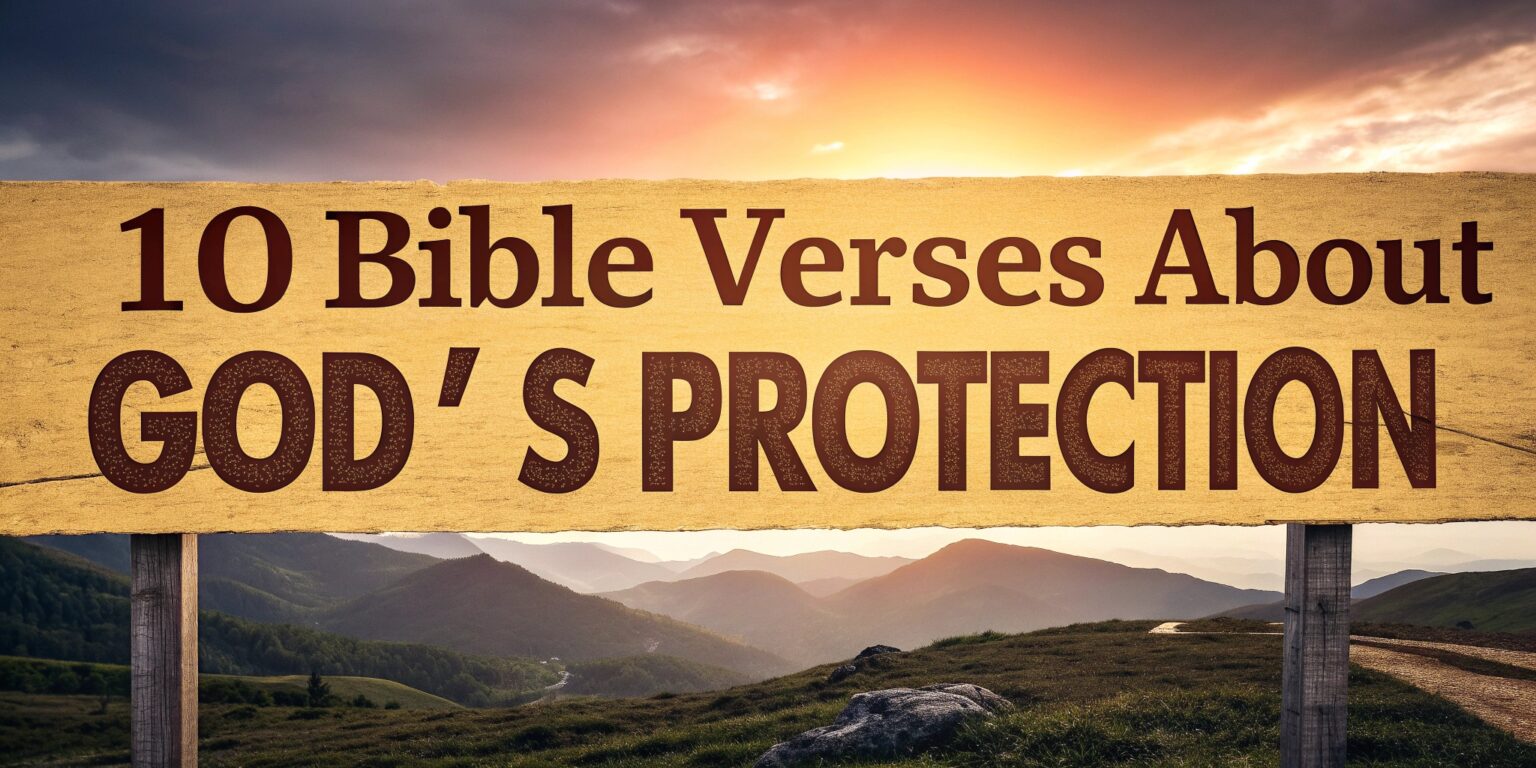 10 Bible Verses About God’s Protection That Will Make You Feel Safe