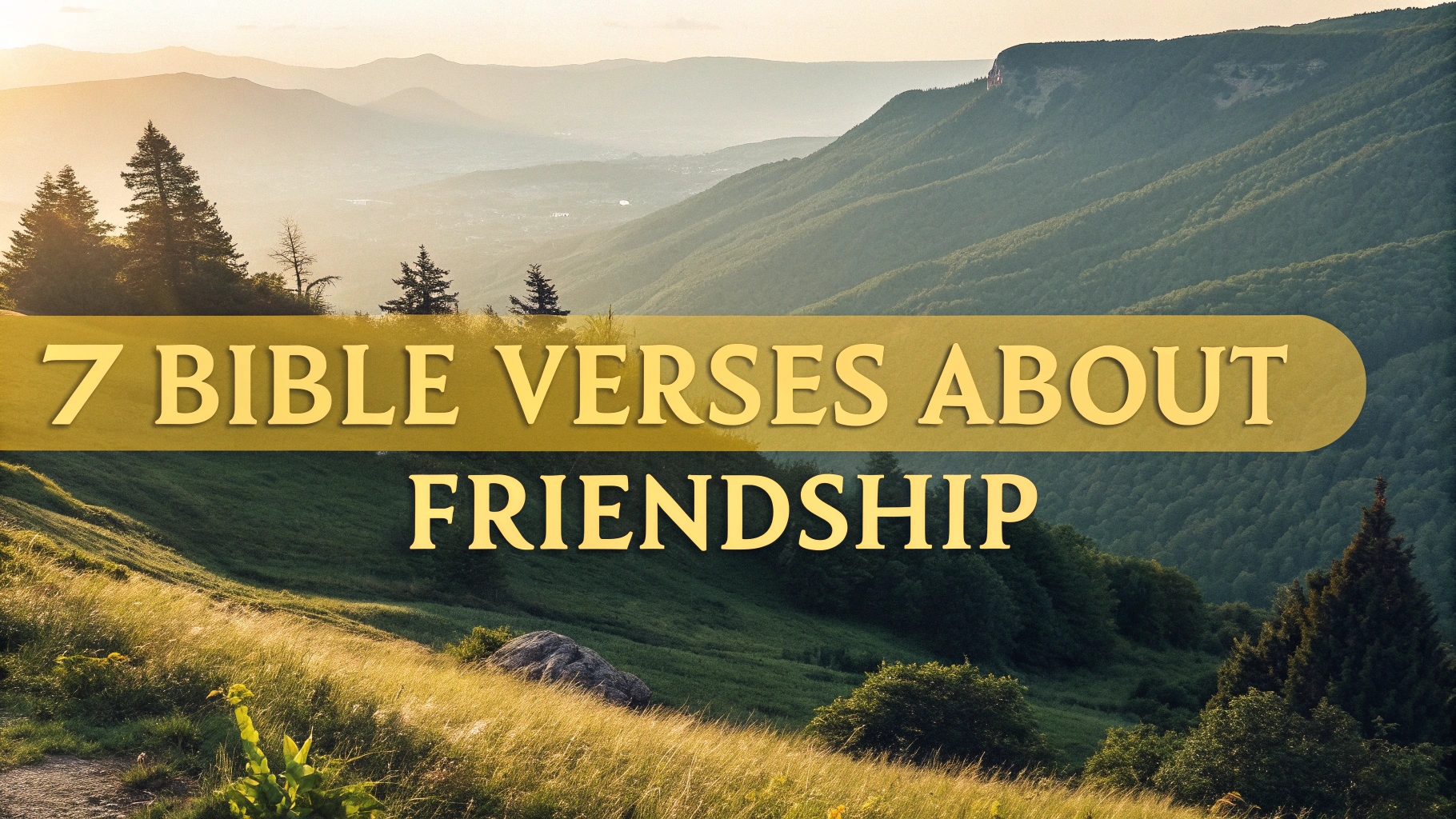 7 Bible Verses About Friendship That Will Strengthen Your Bonds