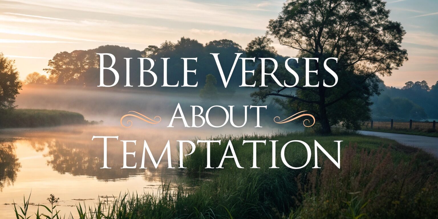 How to Resist Temptation: 10 Bible Verses to Keep You Strong