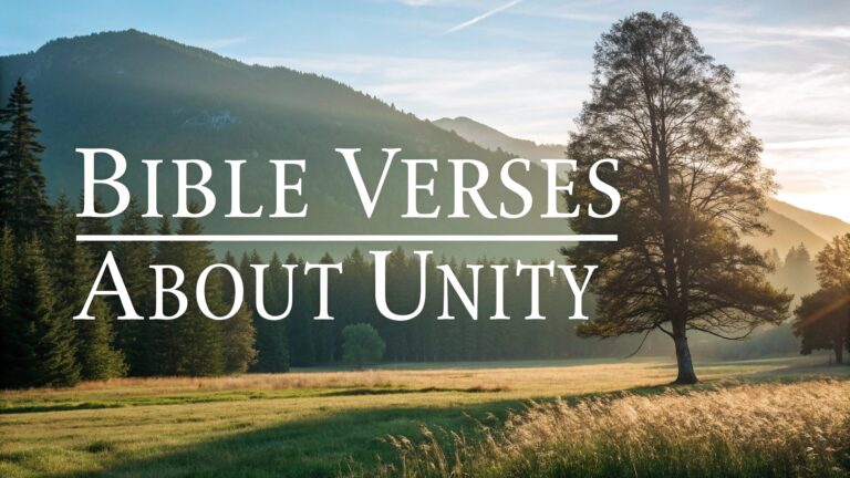 7 Bible Verses About Unity That Will Bring People Together