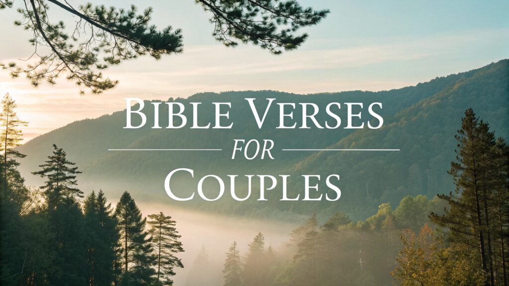 15 Romantic Bible Verses for Couples That Will Deepen Your Love