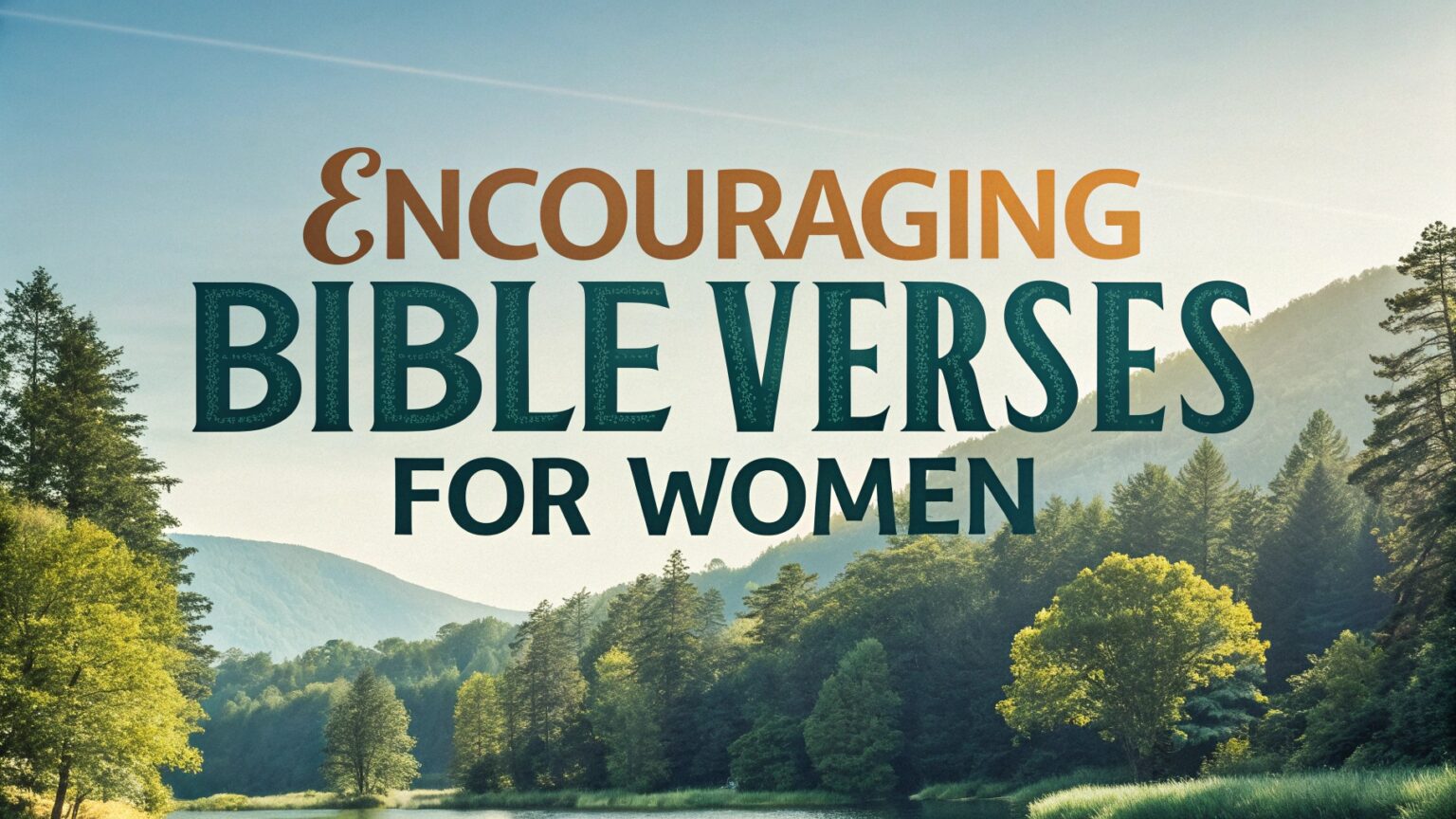 20 Encouraging Bible Verses for Women to Inspire and Uplift