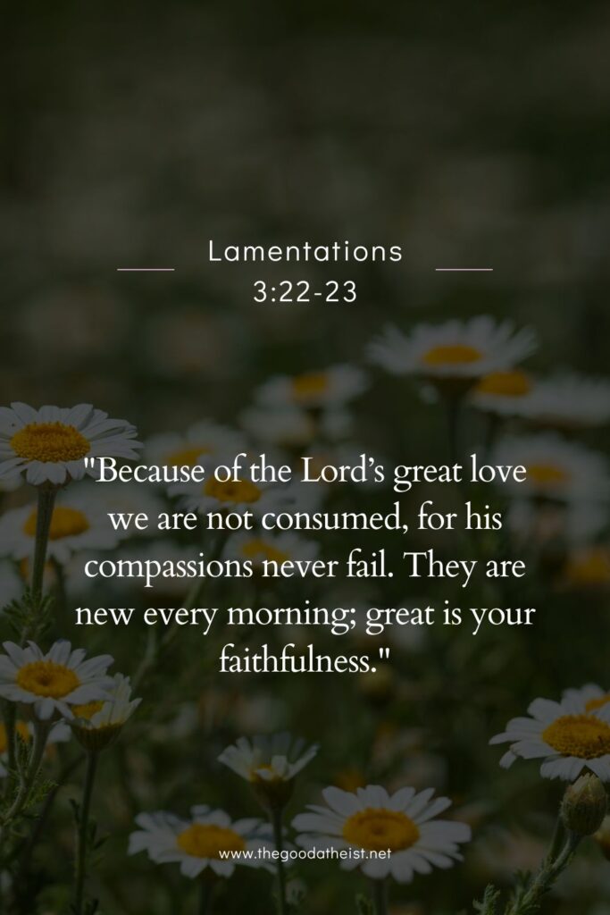 15+ Bible Verses About A New Day & Fresh Beginnings