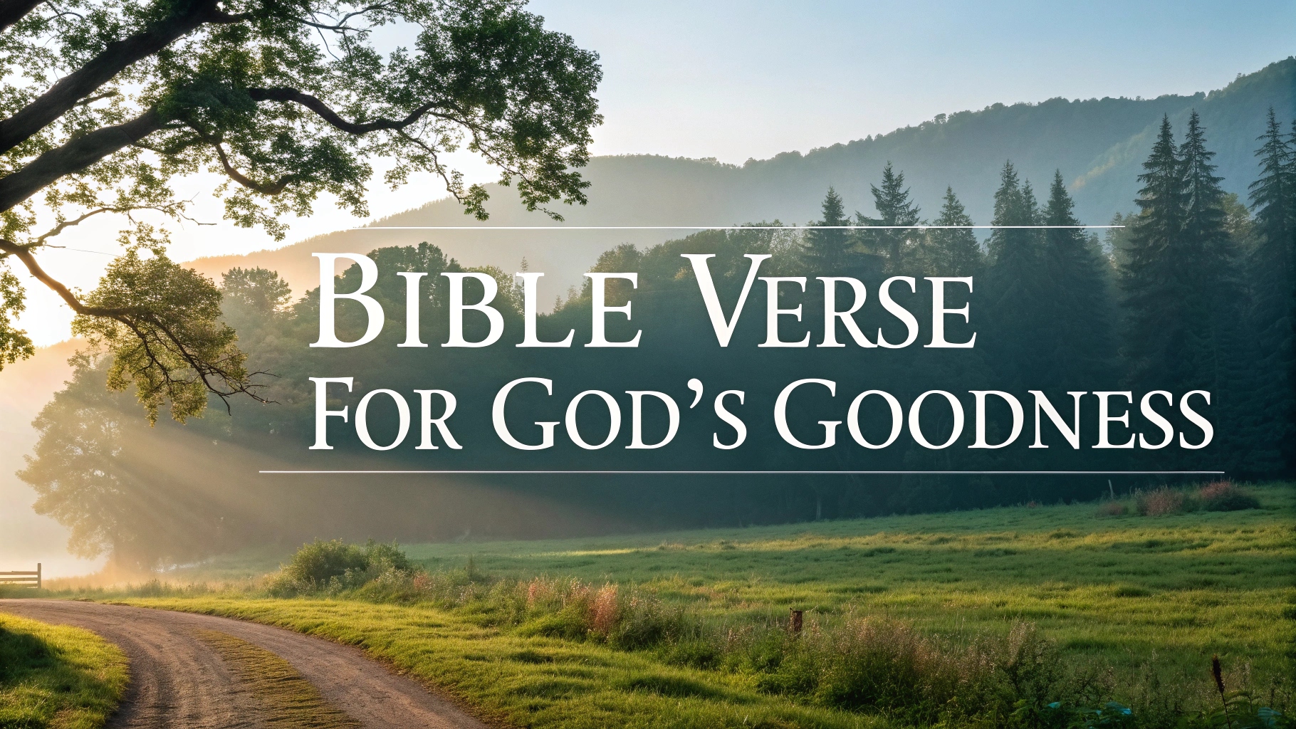 17 Bible Verses to Celebrate the Goodness of God in May