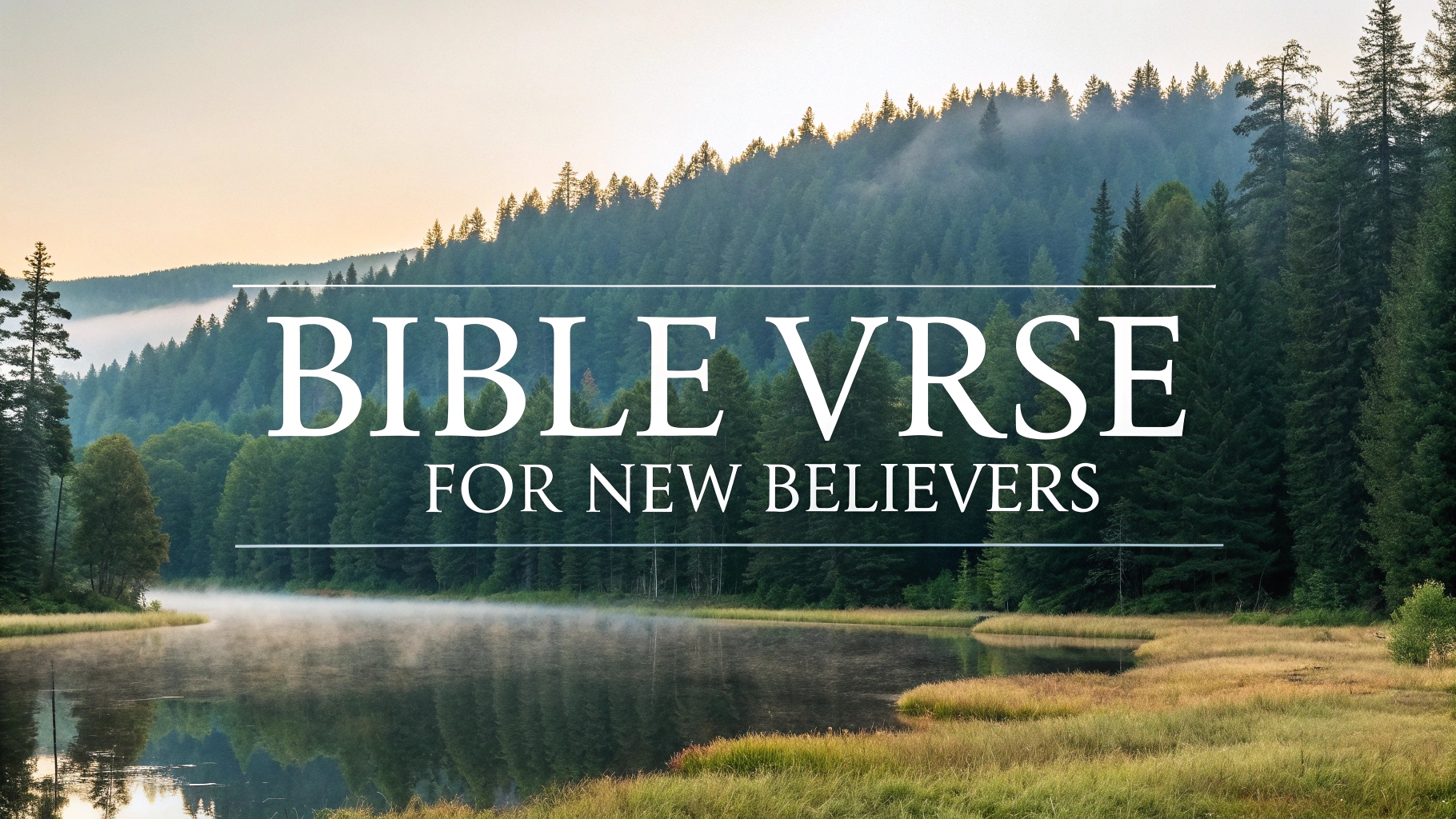 17 Bible Verse For New Believers To Strengthen Faith