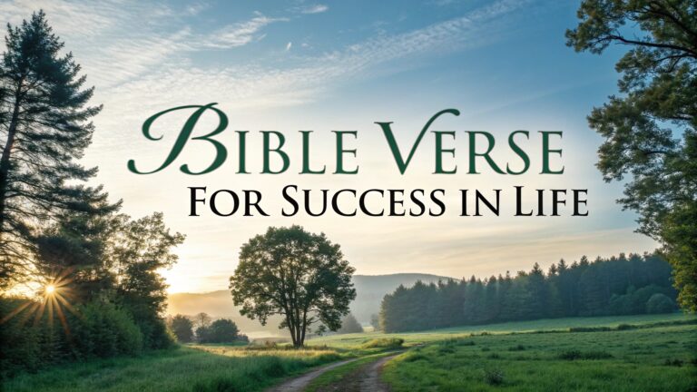 18 Bible Verse For Success In Life To Achieve Greatness