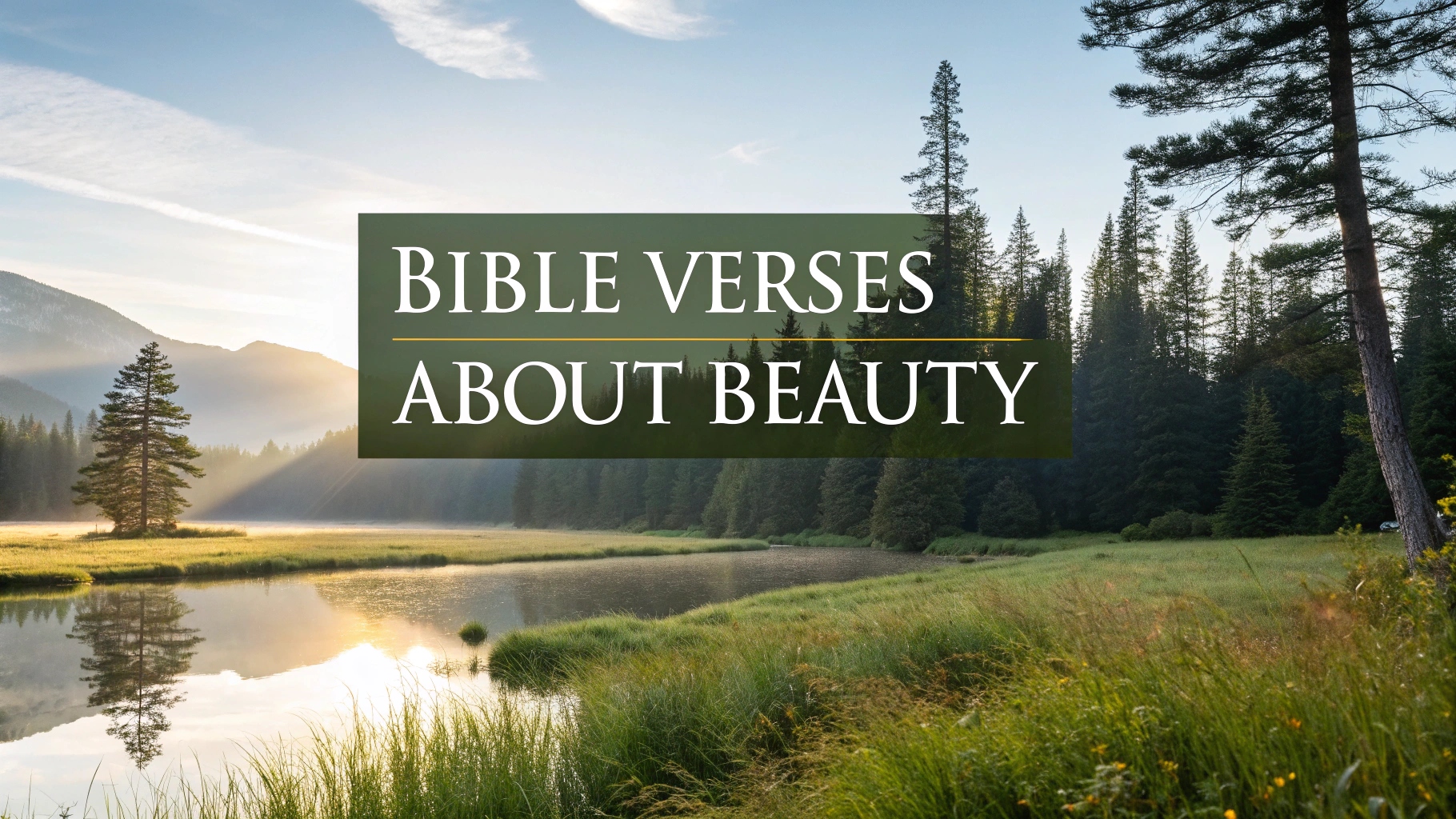 18 Beautiful Bible Verses About Beauty That Will Change How You See ...