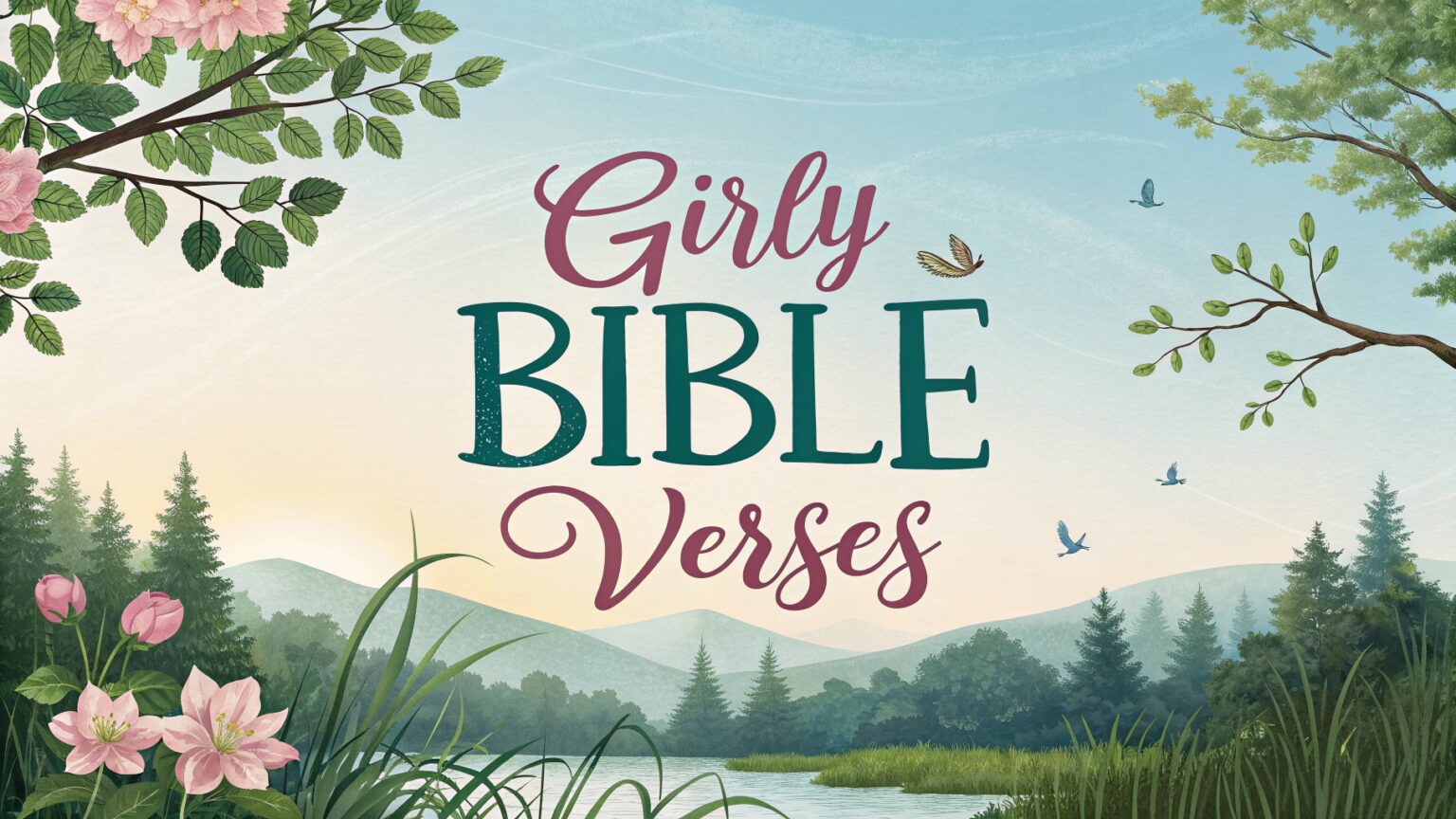 20 Girly Bible Verses to Uplift & Inspire Your Faith