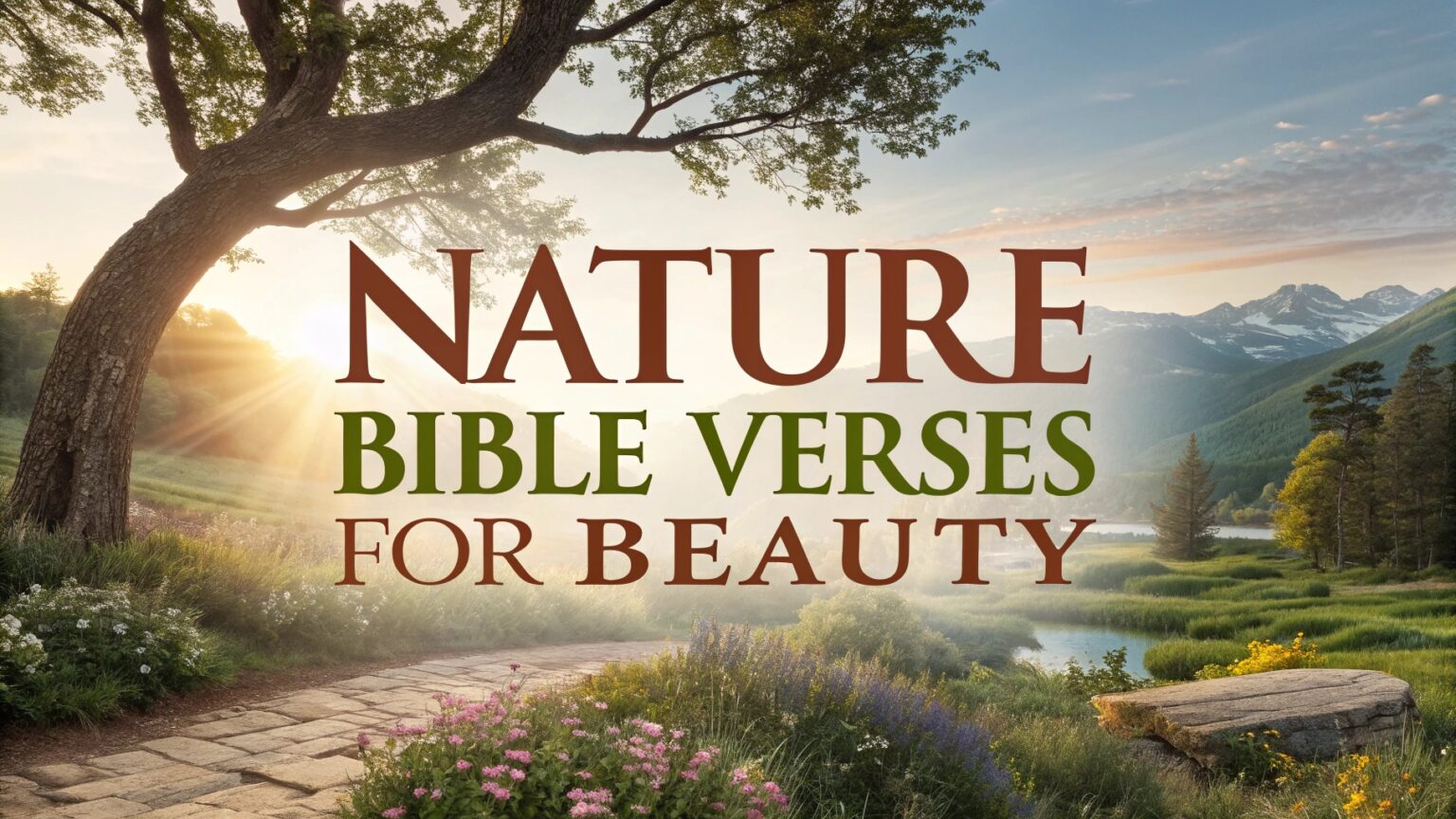19 Bible Verses About Nature's Wonders You Must Read