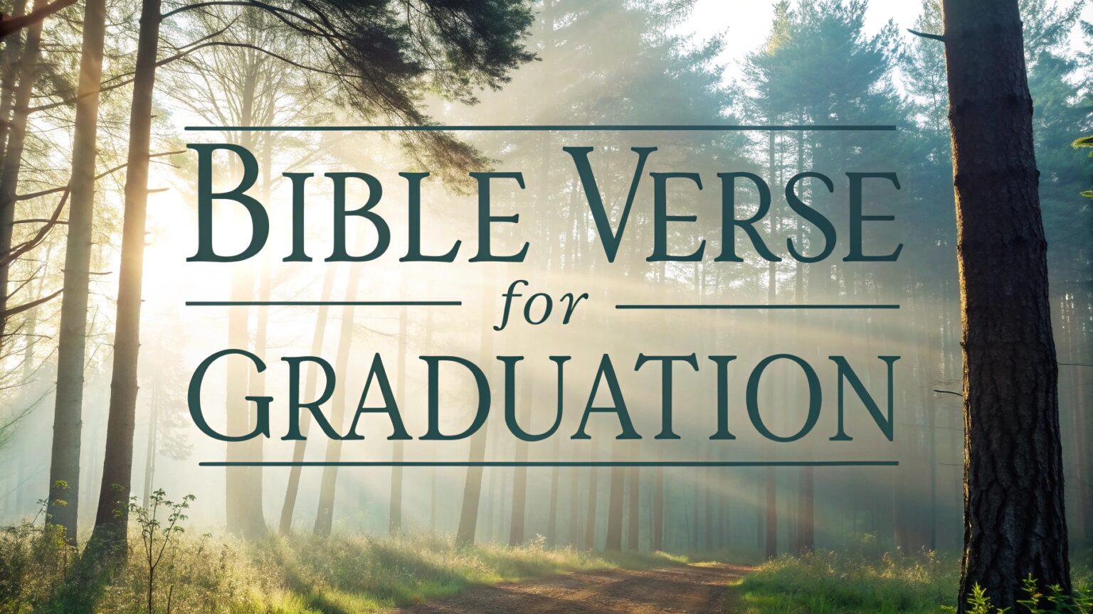 18 Bible Verse for Graduation to Inspire Your Next Big Chapter