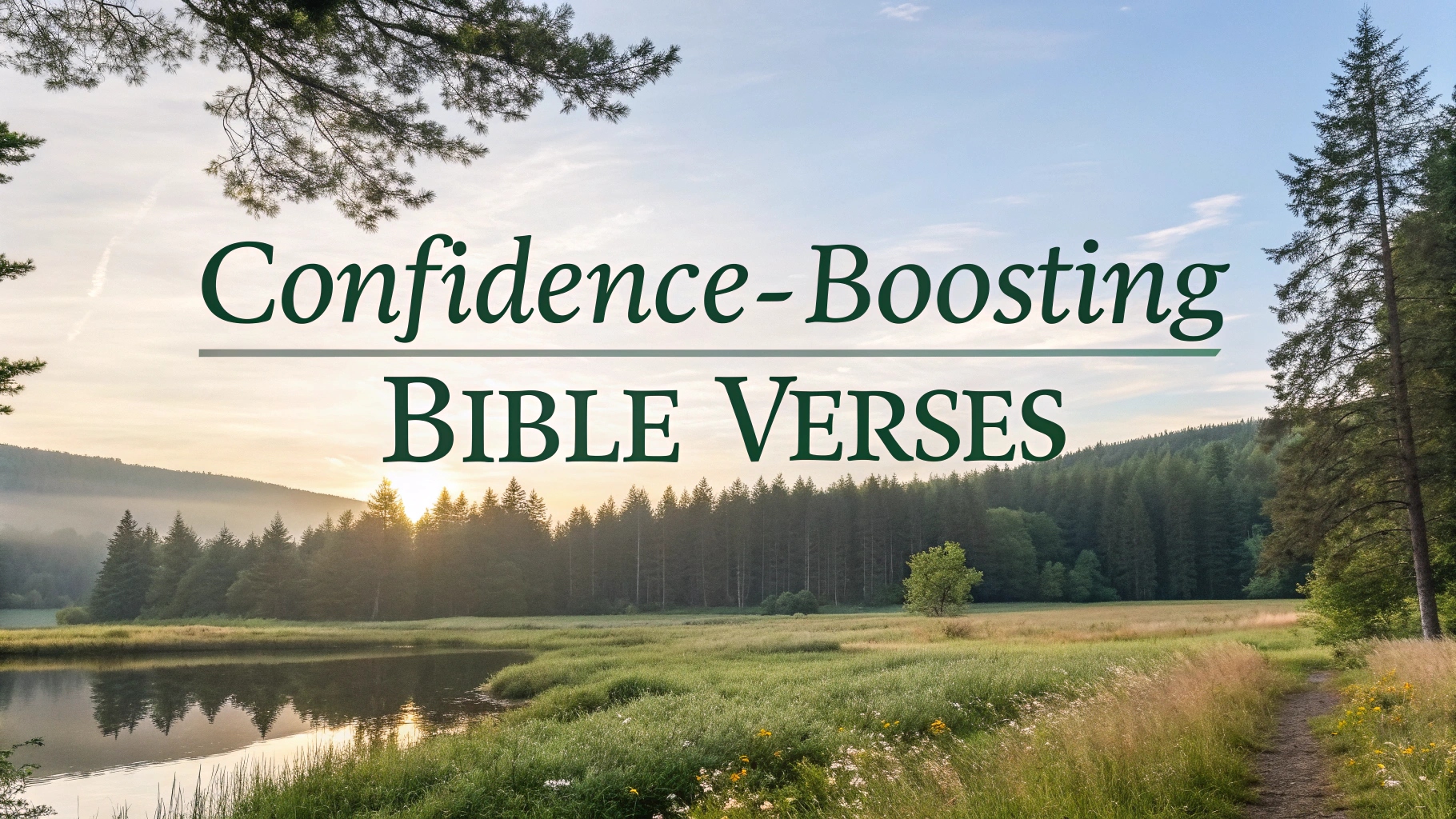10 Confidence-Boosting Bible Verses to Lift Your Spirit