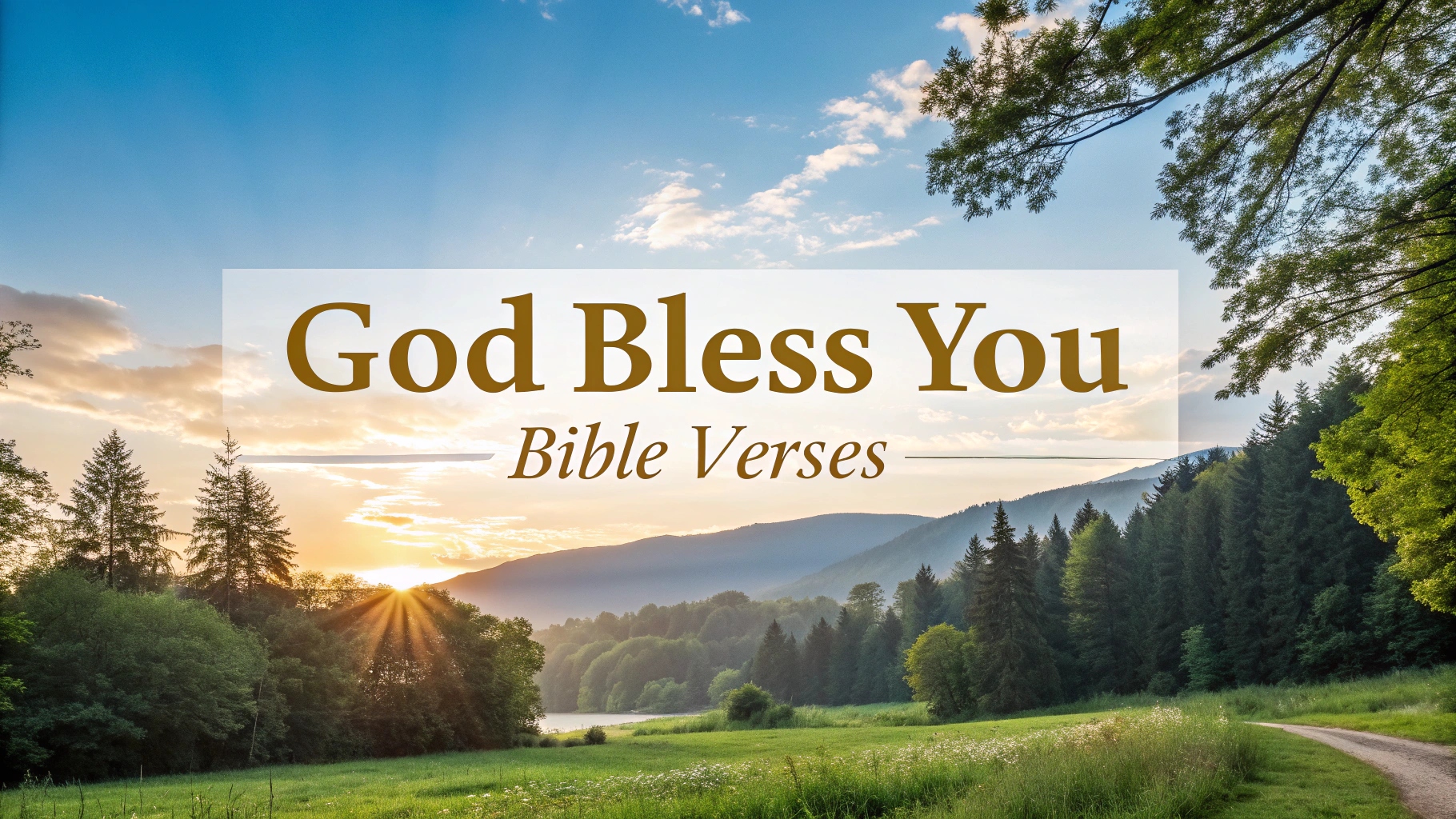 18 Powerful Bible Verses to Remind You "God Bless You"