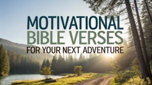 14 Motivational Bible Verses for Your Next Adventure